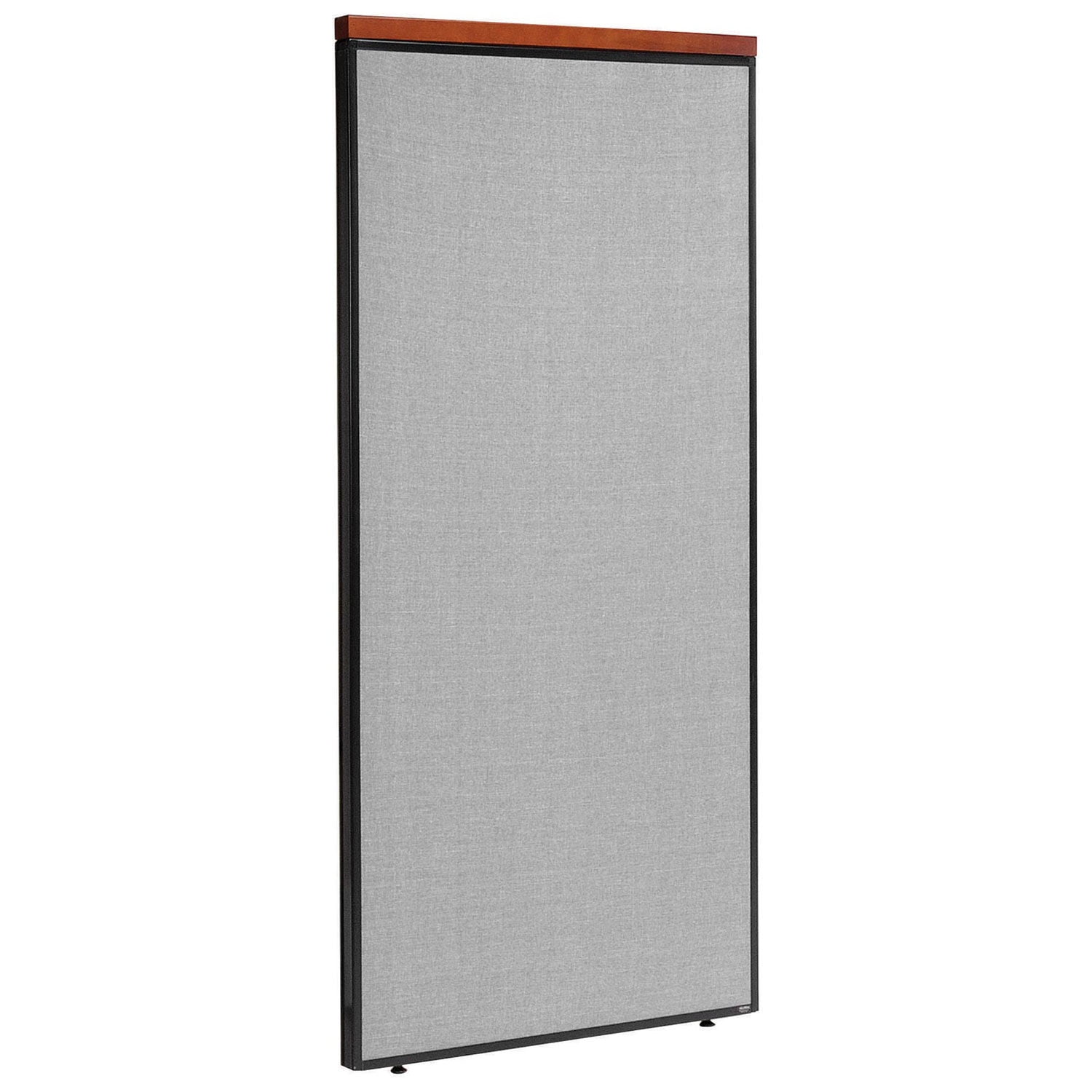 36-1/4"W x 73-1/2"H Deluxe Office Partition Panel, Gray - Walmart.com