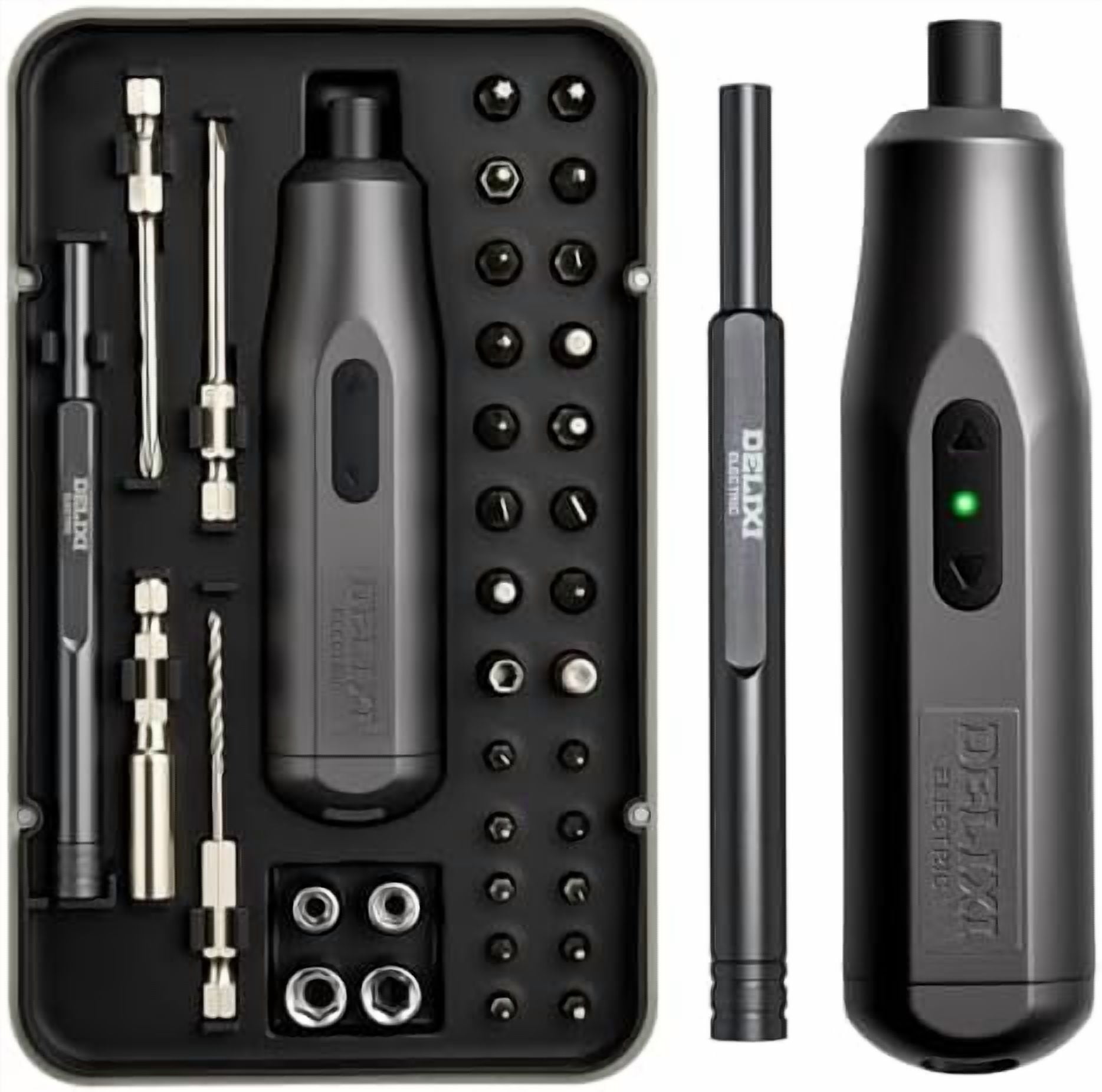 36 in 1 Electric Screwdriver Kit with Manual Screwdriver, 4V ...