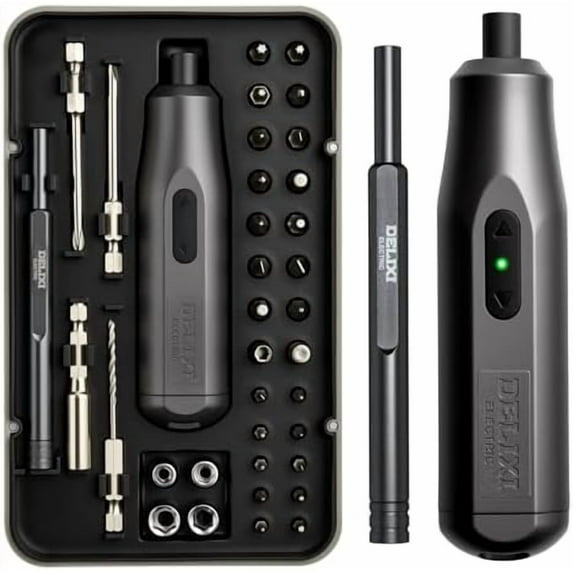 36 in 1 Electric Screwdriver Kit with Manual Screwdriver, 4V ...