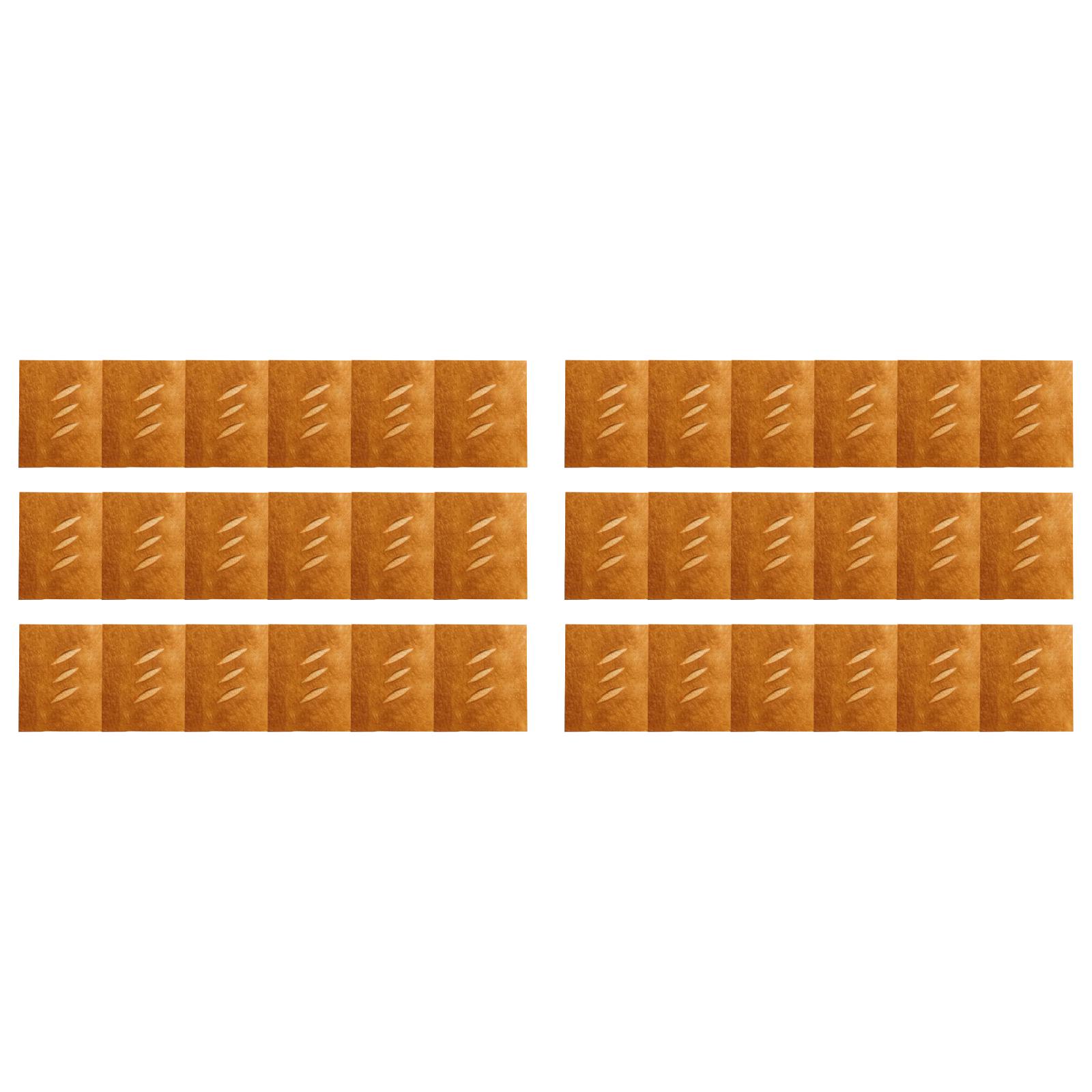 36/18pcs Bread Shape Gift Wrapping Paper, Nteresting Packaging Pattern ...