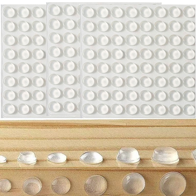 36-200Pcs Soft Silicone Rubber Anti Slip Bumpers Feet Pads Damper ...