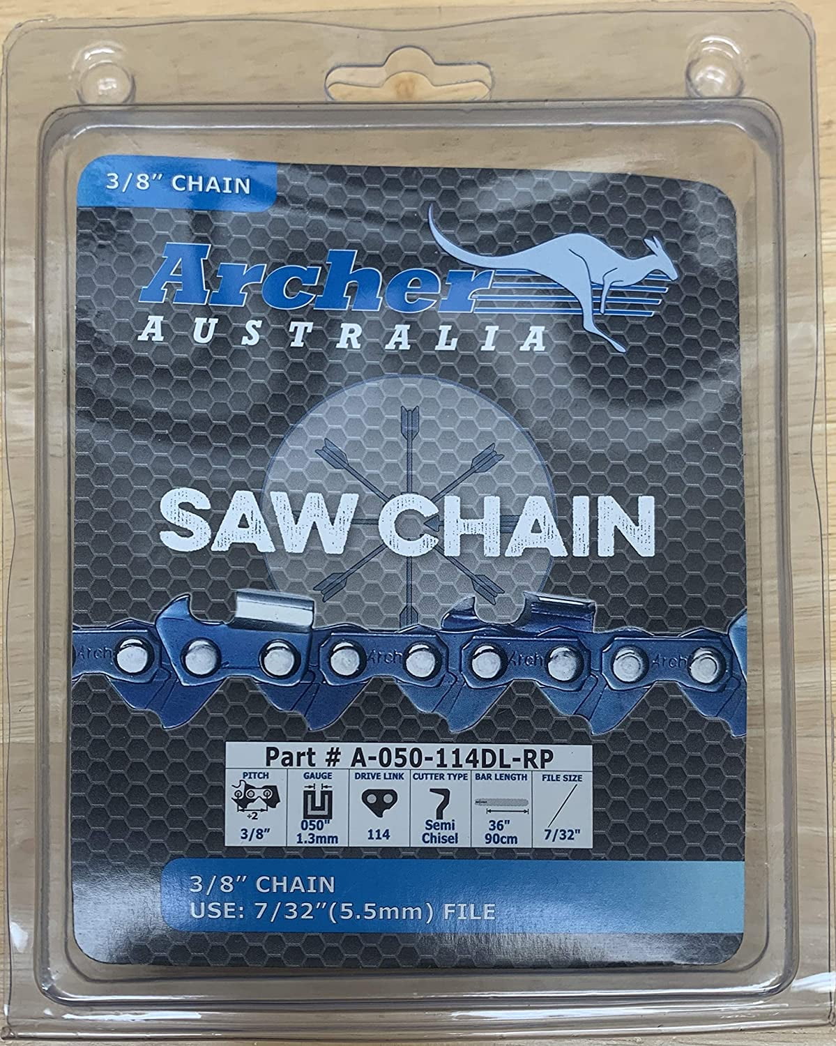 36" 3/8-050-114DL Nobranded Ripping Chainsaw Chain replaces 72RD114G ...