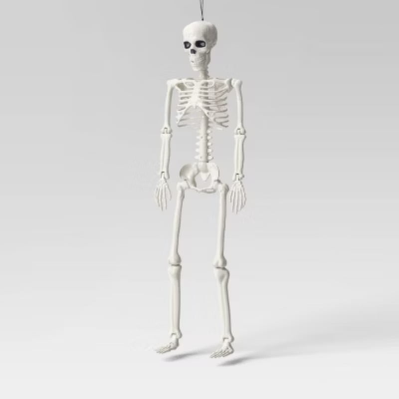 36" Posable Skeleton Halloween Decorative Mannequin - Realistic ...