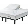 36-39" Split Top California King Mattress Protector for Adjustable Bed with Upper Flex Head ...