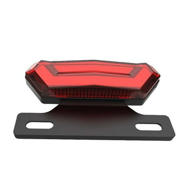 Naturegr 2 Laser + 5 LEDs Rear Bike Tail Light Logo Beam Safety Warning ...