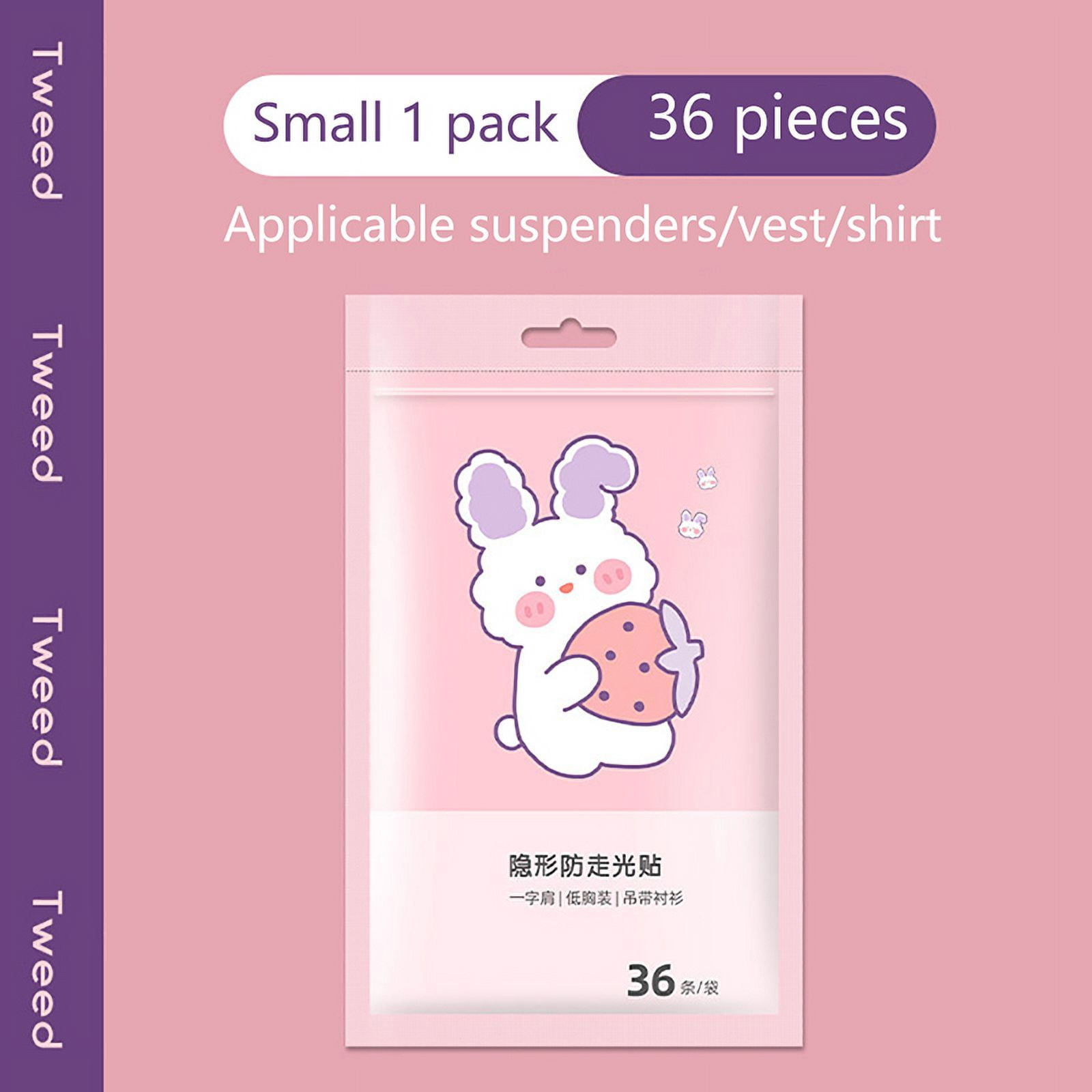 36/50Pcs Transparent Double Sided Tape for Clothing Dress Body Skin ...