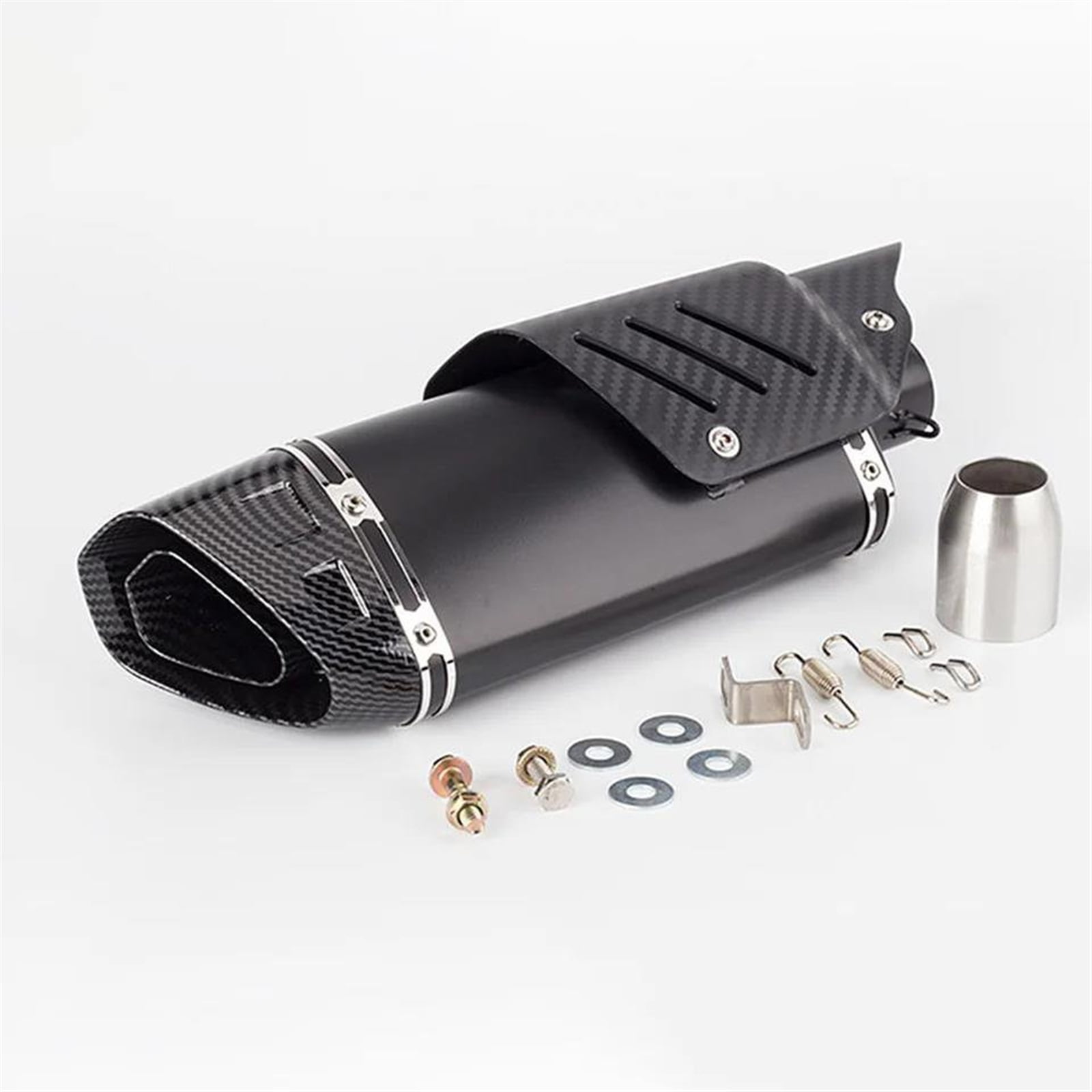 36-51mm Exhaust Pipe Modified Motorcycle Muffler Pipe For Yamaha R6 R25 ...