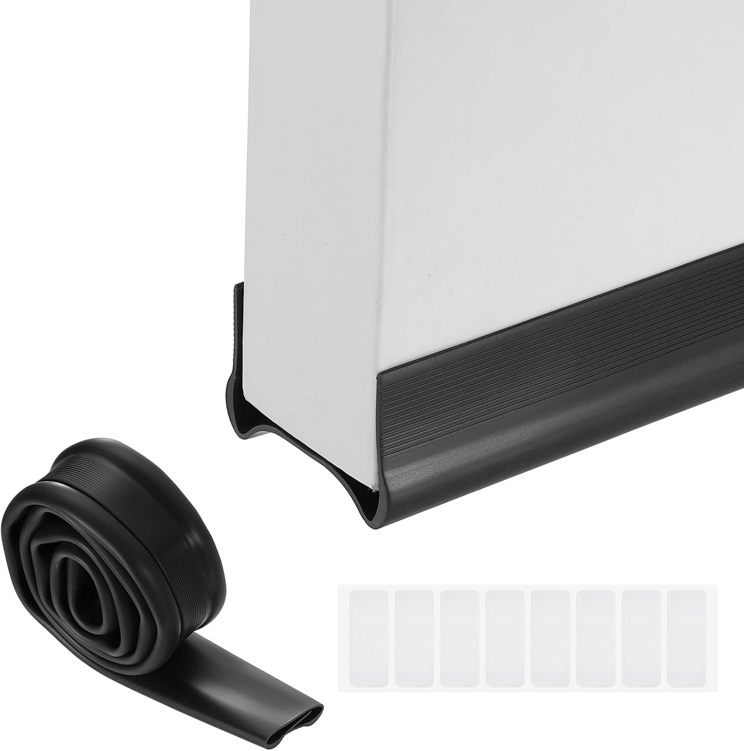 36.6-inch door bottom windproof strip, thickened double-sided door wind ...