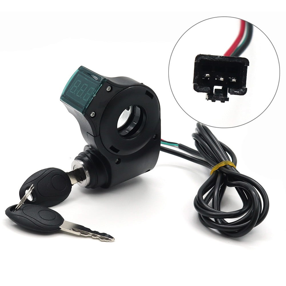 36-60v Handlebar Throttle Speed Controller Lcd Display Electric Bicycle ...