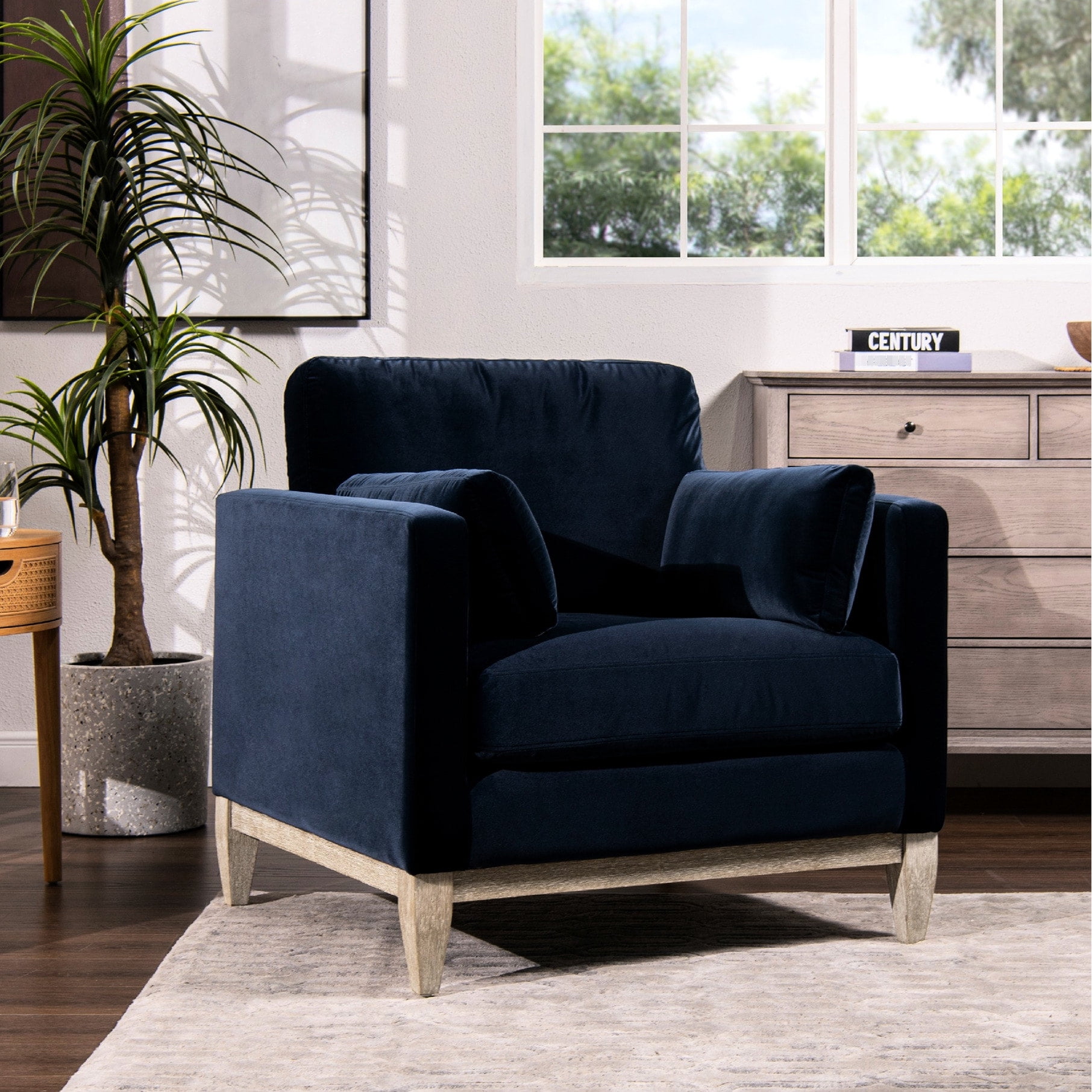 36" Arm Chair | Cozy Seating for Home | High-density Triple-layer Foam ...