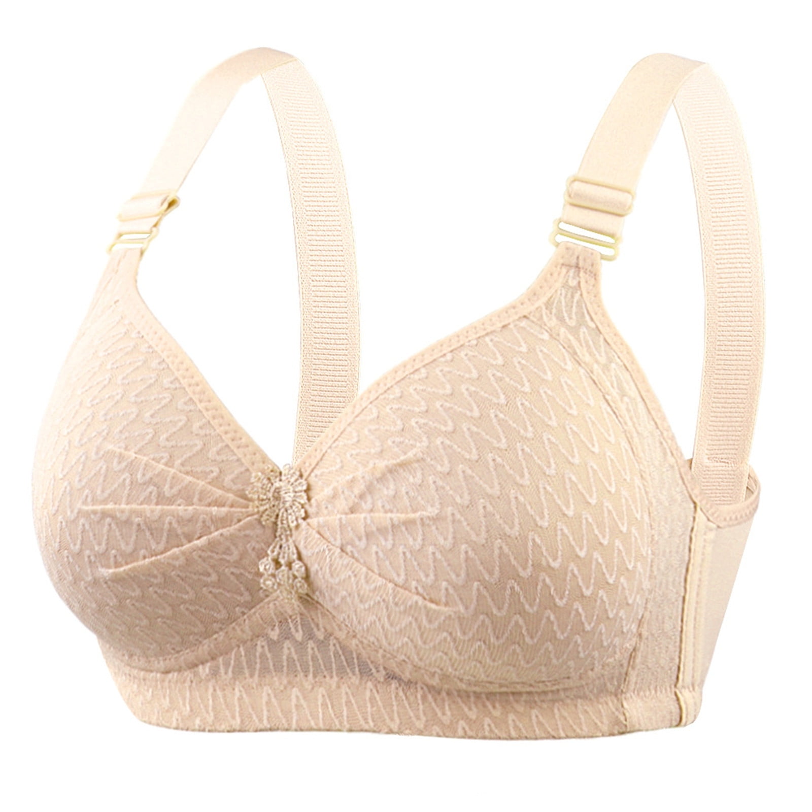 36 B Bras for Women Front Close Wireless Bras for Women Plus Size ...