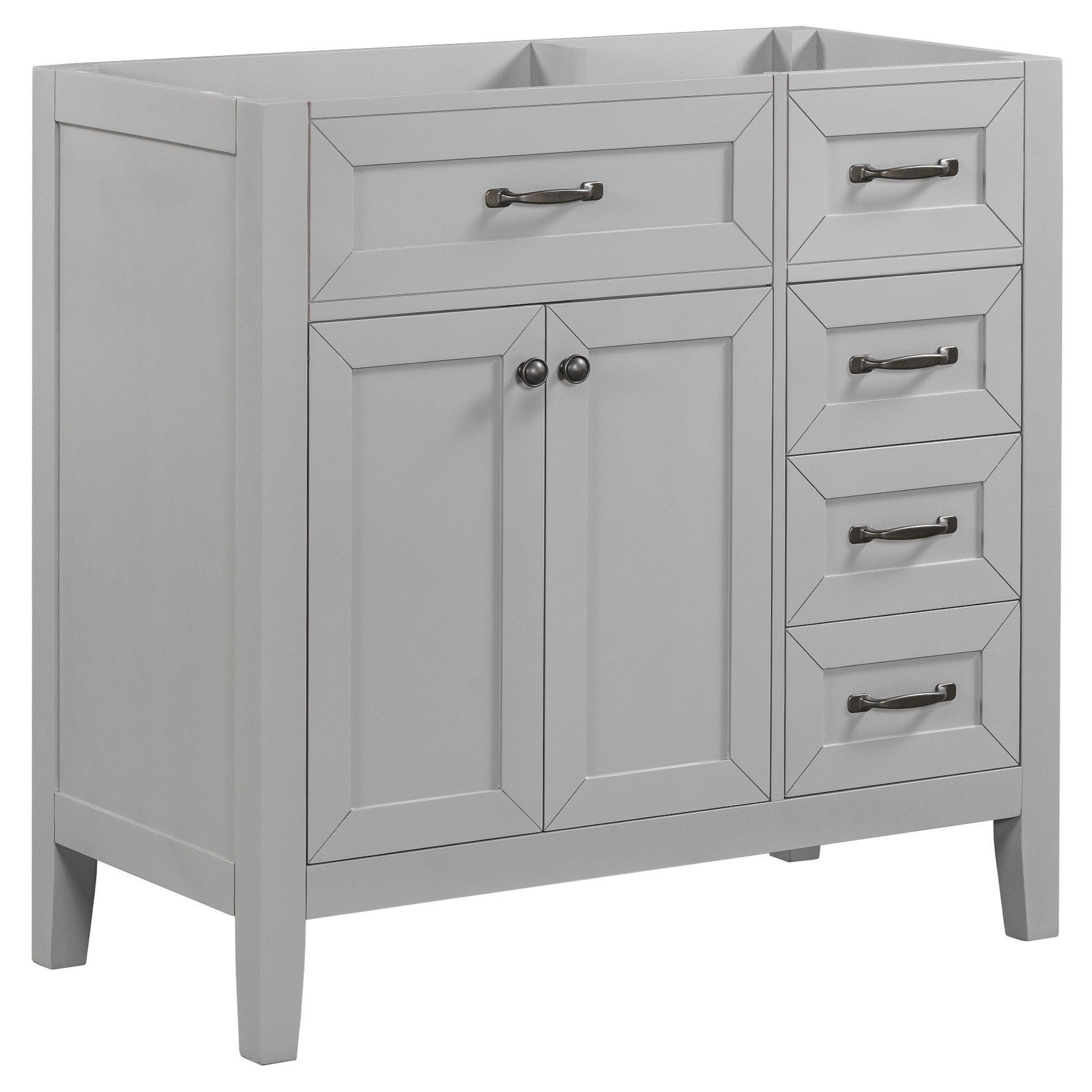 36" Bathroom Vanity without Sink | Freestanding in Bathroom, Storage ...