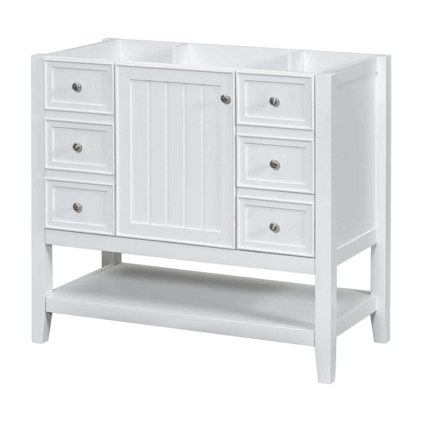 36" Bathroom Vanity without Sink, Freestanding Single Bathroom Cabinet ...