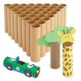 36-Pack Brown Empty Paper Towel Roll Tubes, BULK Craft Cardboard for ...