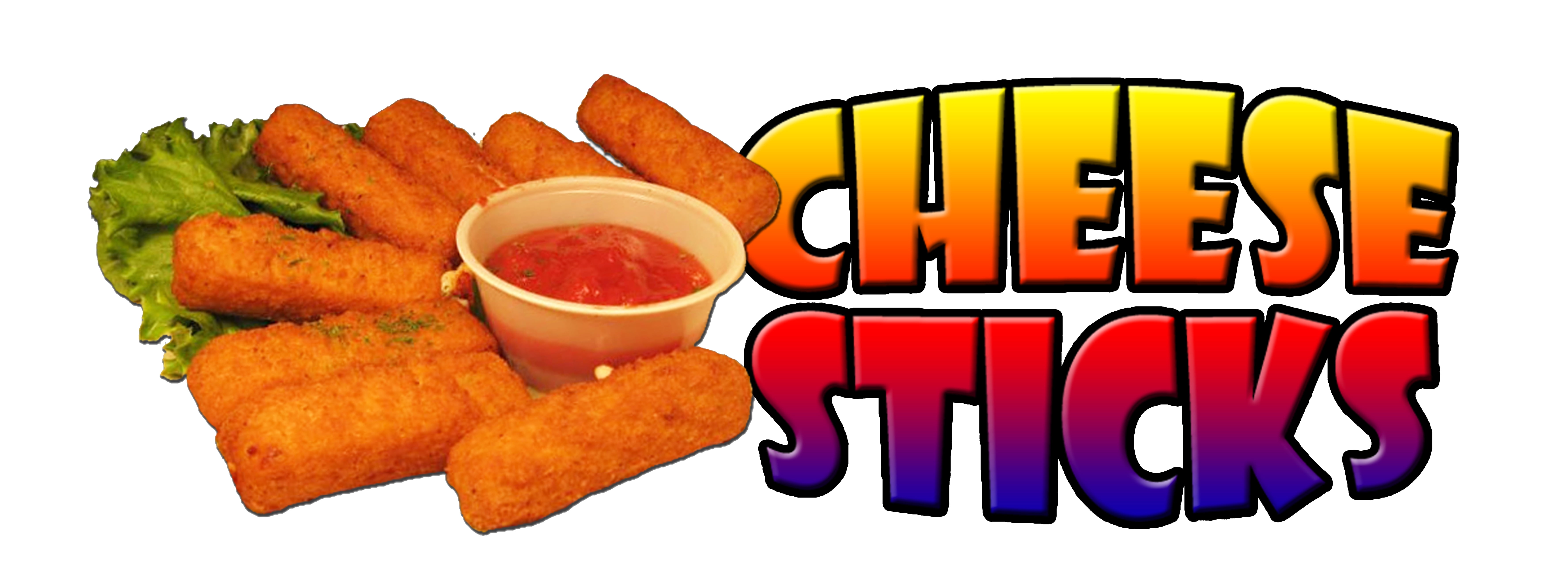 36" CHEESE STICKS DECAL sticker mozzarella concession new - Walmart.com
