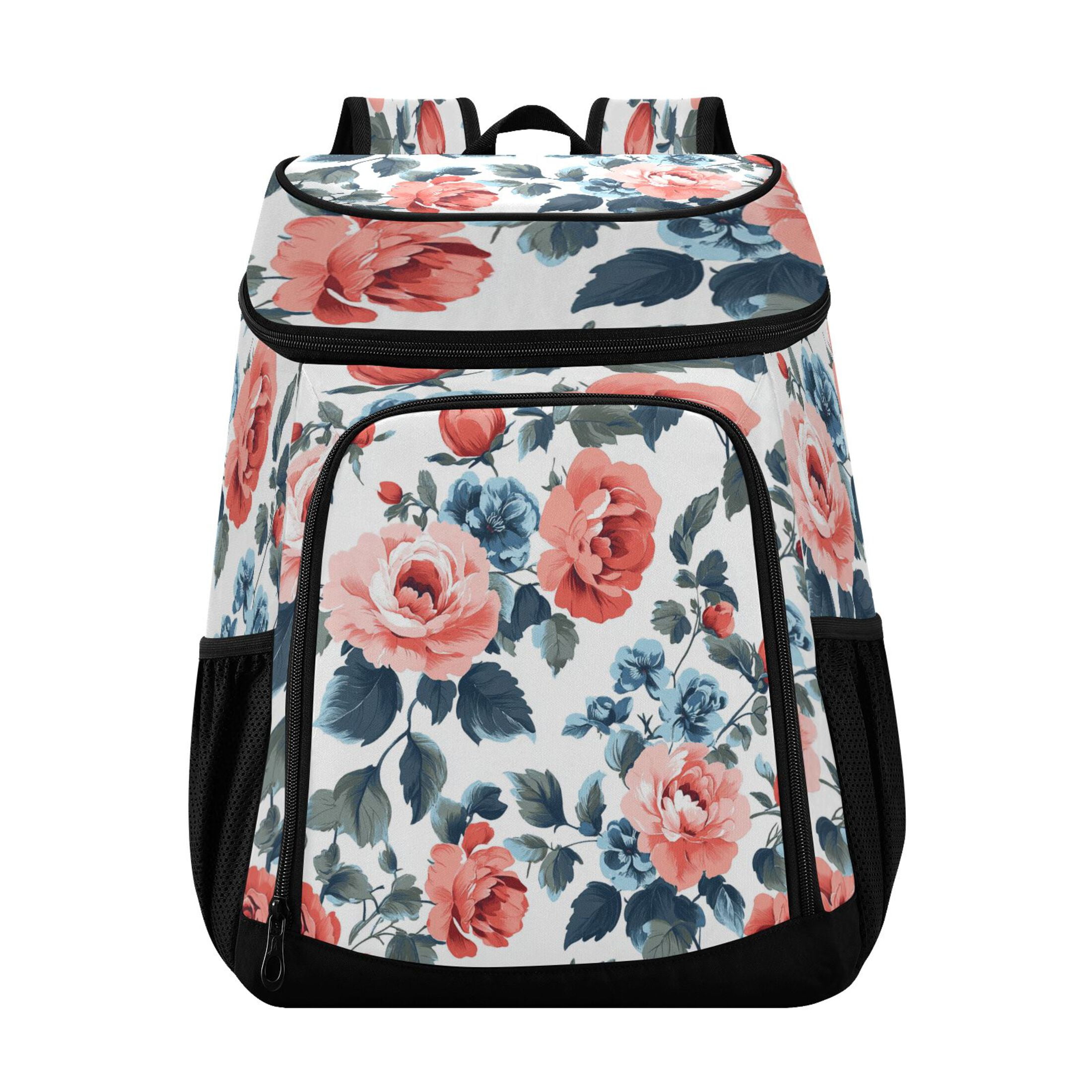 36 Can Capacity Insulated Backpack Cooler Lunch Bag for Picnics ...