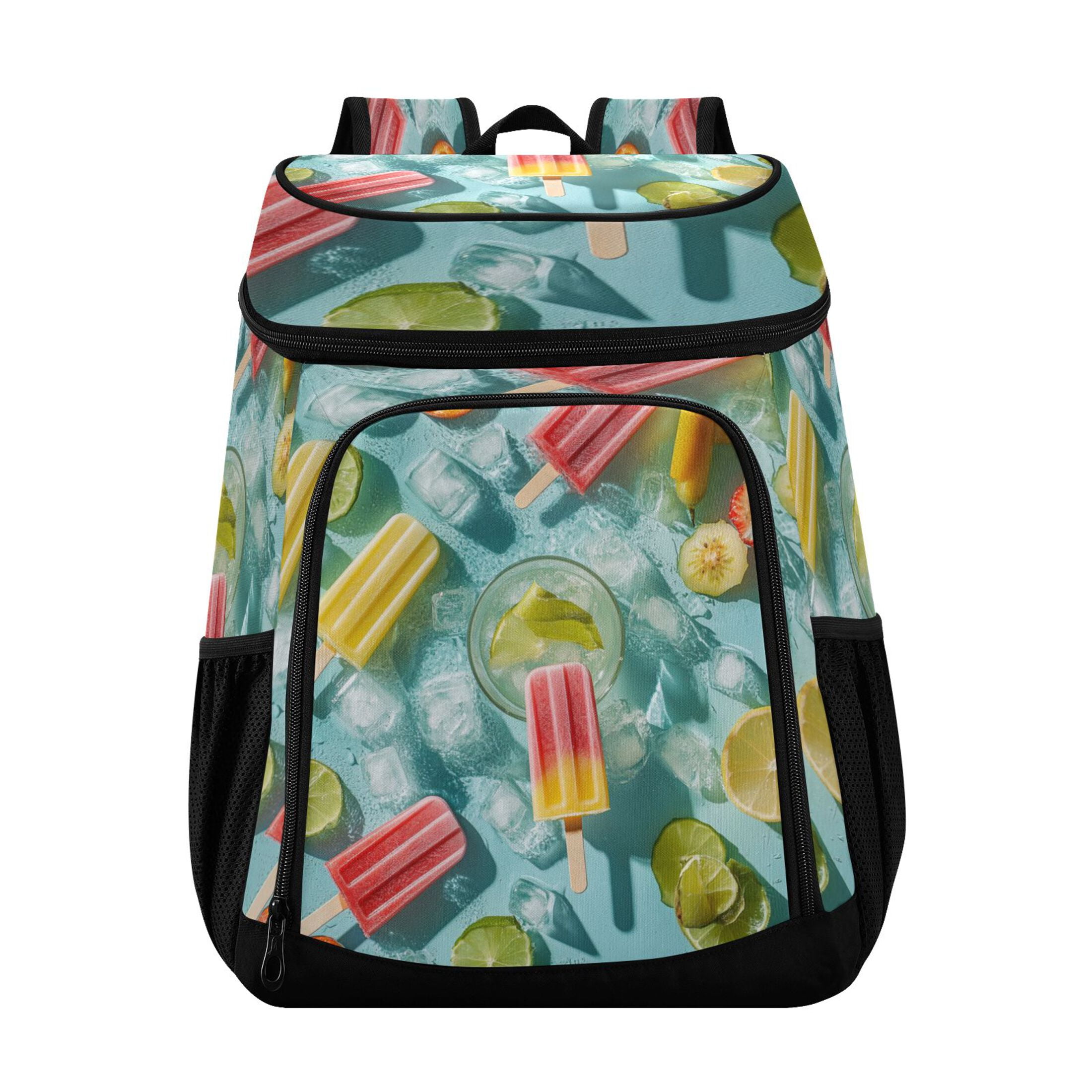 36 Can Capacity Insulated Backpack Cooler Lunch Bag for Picnics ...