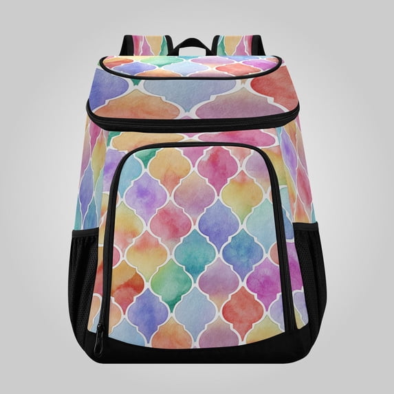 36 Can Large Insulated Backpack Cooler Leakproof Lunch Backpack with ...