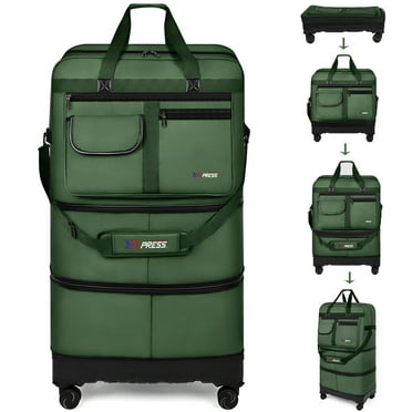 3 Piece Luggage Set,Hardshell Expandable Front Opening Suitcase with ...