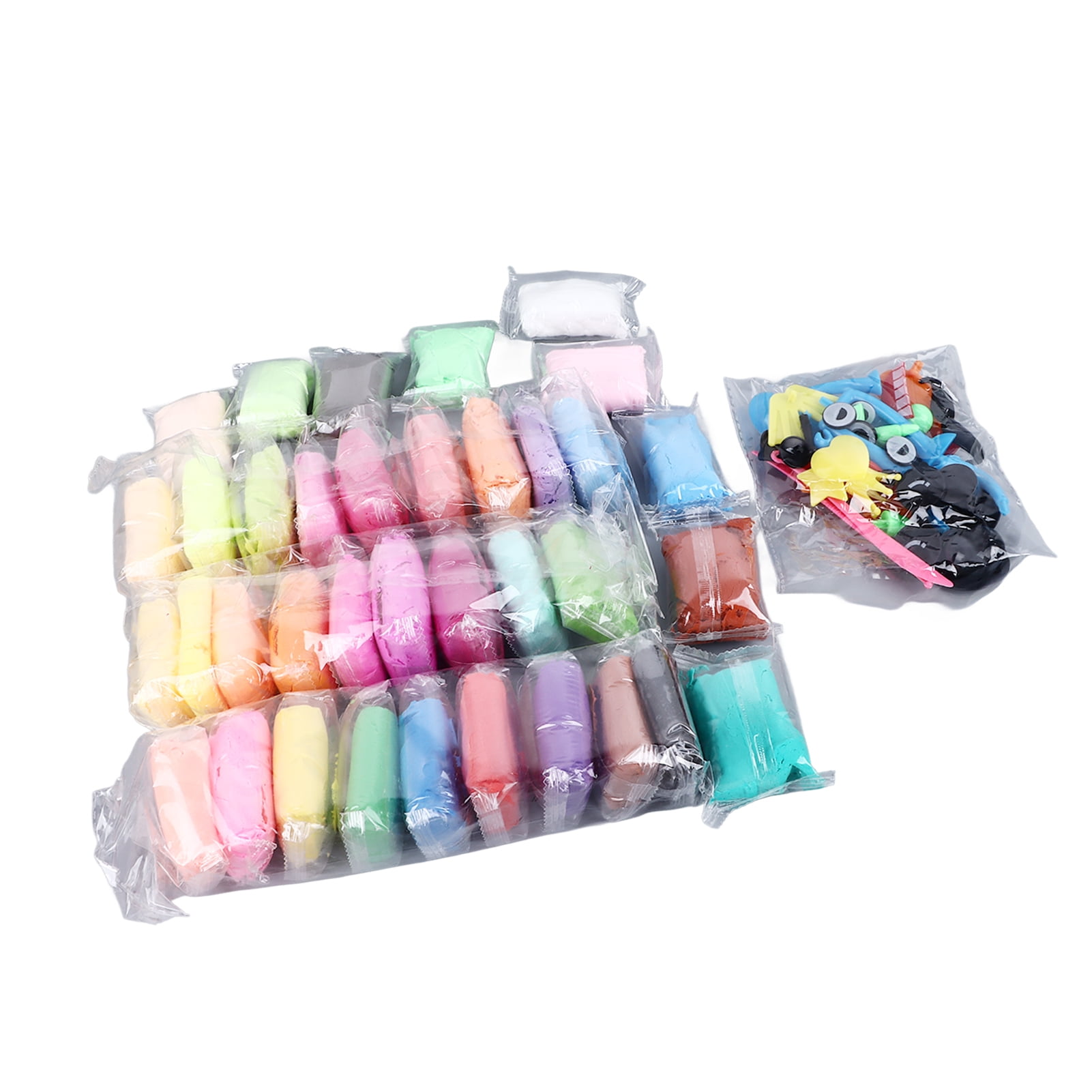 36 Colours Soft Clay Set Innovative Fun DIY Soft Light Easy To ...