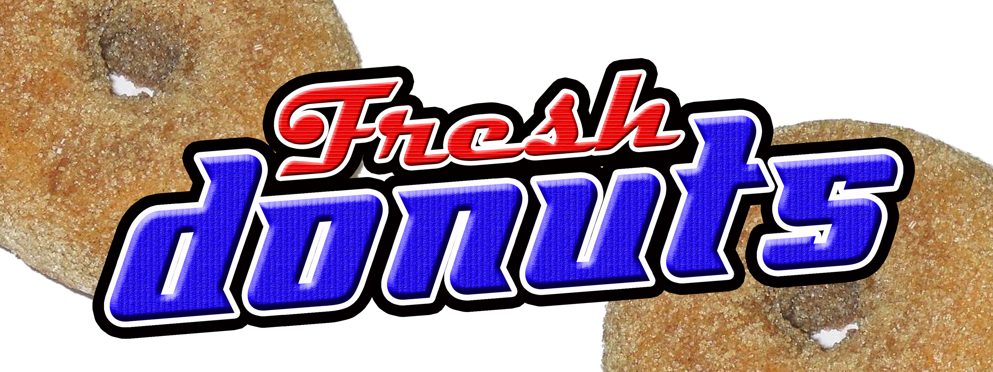 36" DONUTS DECAL sticker hot donut doughnut shop - Walmart.com