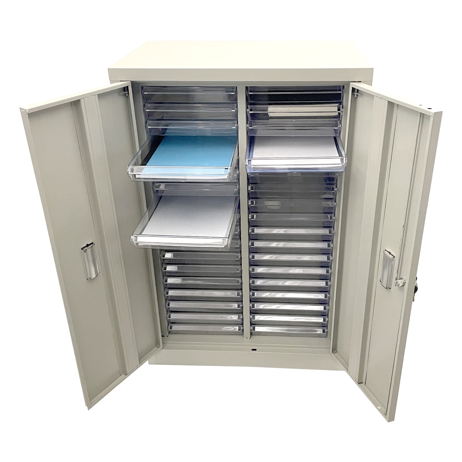 36 Drawers Small Filing Cabinet with Door Type - Walmart.com