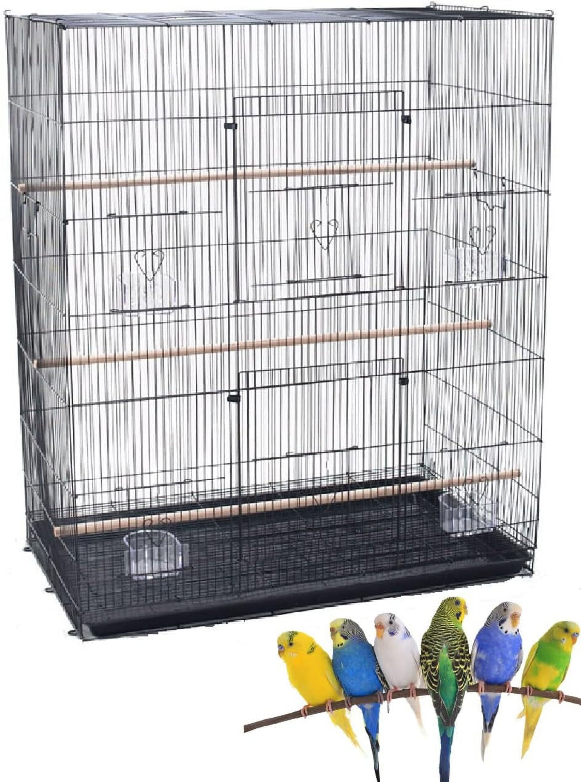 36" Extra Large Multiple Flight Bird Aviaries Budgie Canaries Finches ...