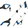 "36"" Folding Grabber Reacher, Anti-Slip Rotating Jaw, Heavy Duty ...