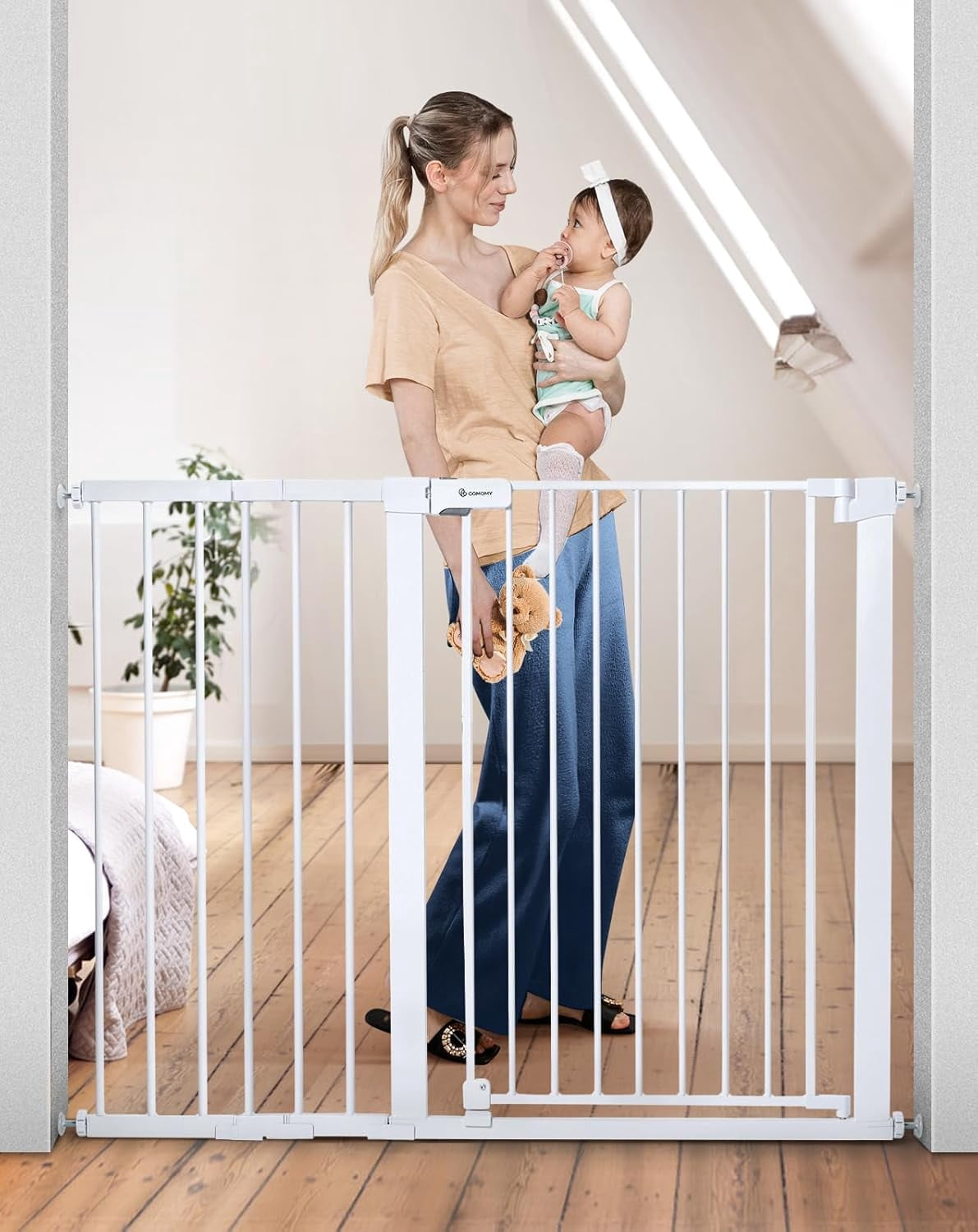 Tall Baby Gate With Door