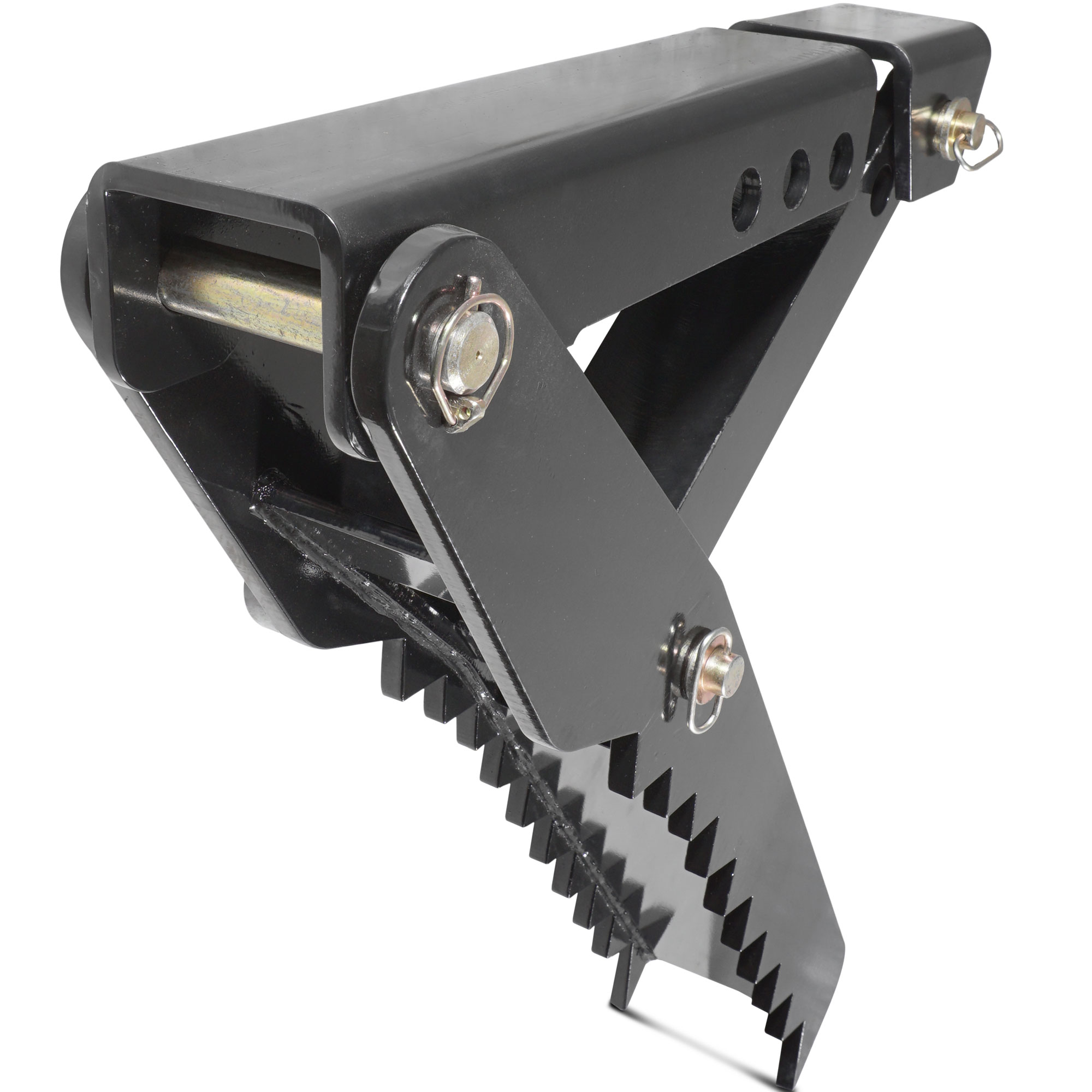 DIY 24" Weld On Backhoe Thumb Hoe Clamp .5" Steel Plate Assembly CNC ...