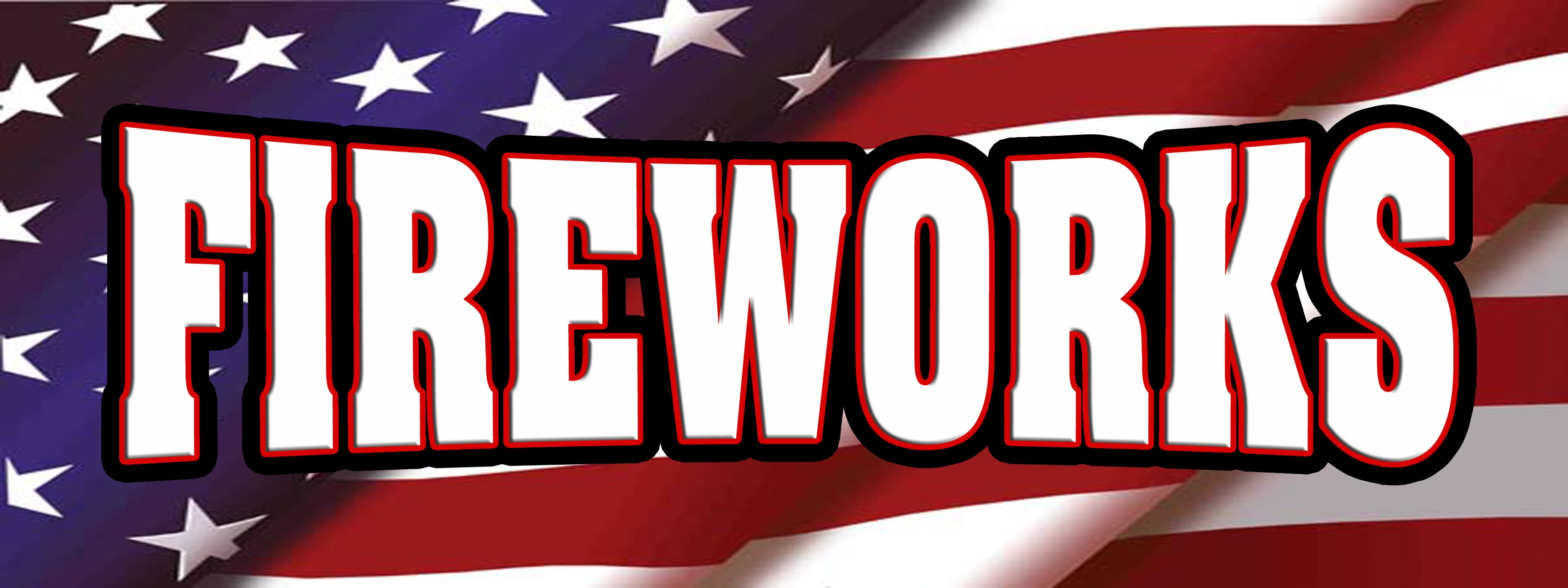 36" FIREWORKS DECAL sticker stand firework store - Walmart.com
