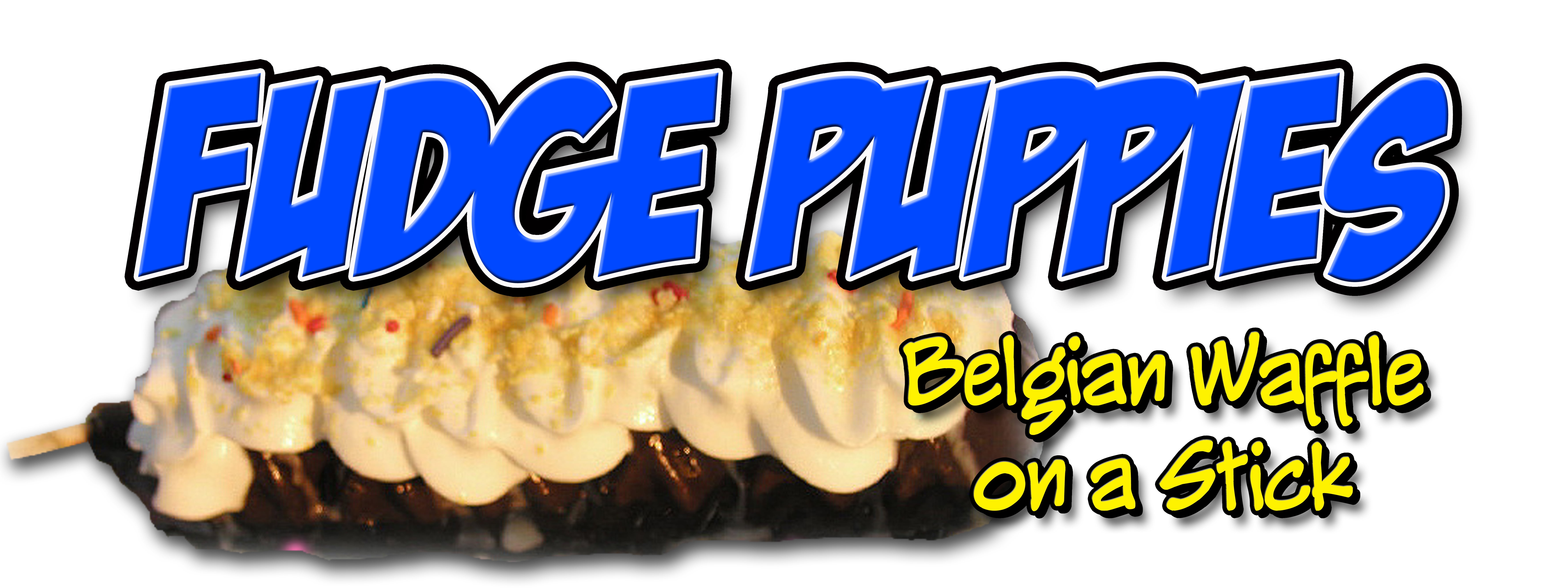 36" FUDGE PUPPIES DECAL sticker puppy belgian waffle - Walmart.com