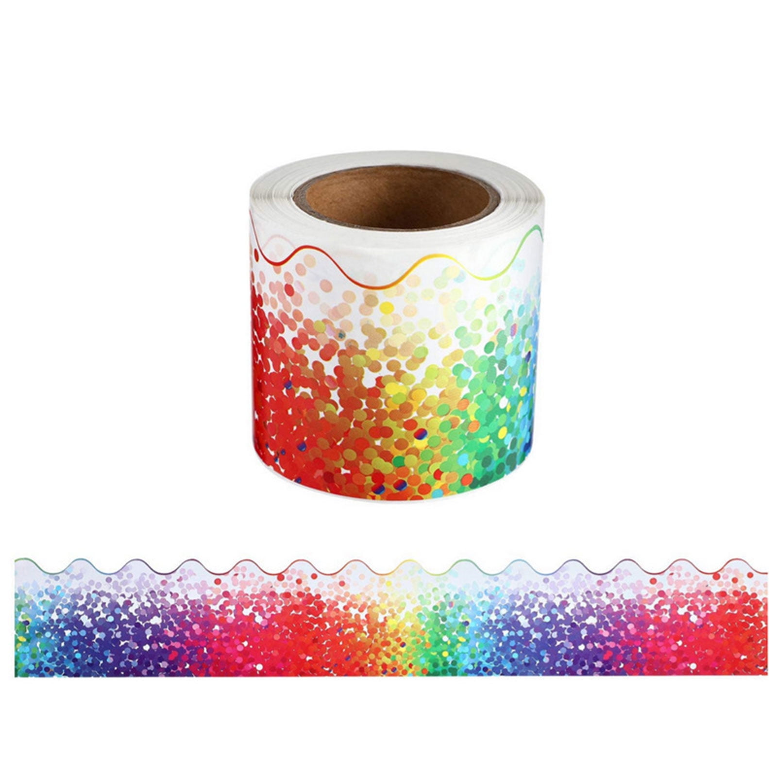 36 Feet Bulletin Board Border Trim Confetti Bulletin Board Decor ...