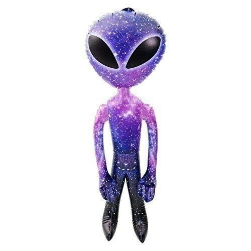 36" Galaxy Space Alien INFLATE Inflatable 3 FEET Blow UP Prop UFO Child ...