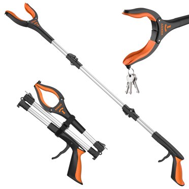 Vive Reacher Grabber 32" - Extra Long Mobility Aid - Rotating Hand ...