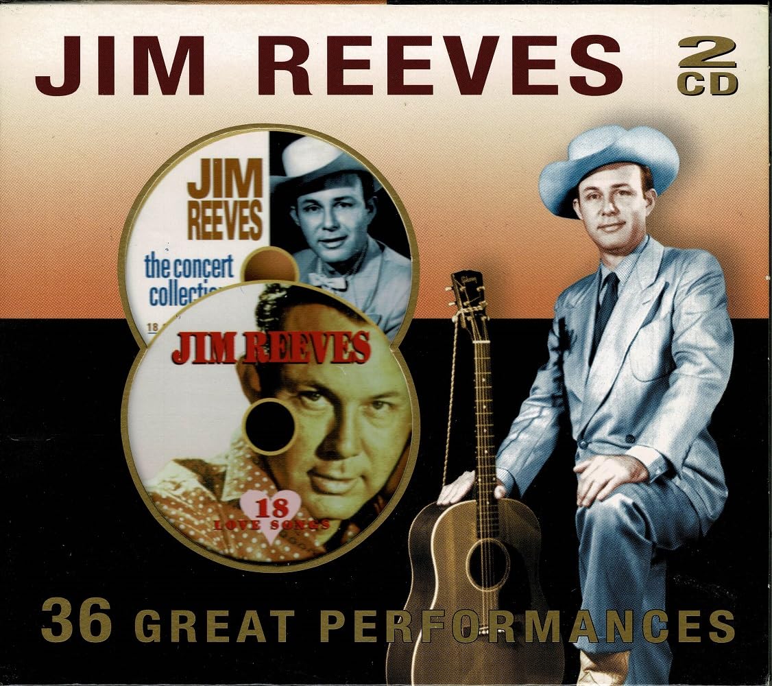 Jim Reeves 36 Great Performances (CD) Album - Walmart.com