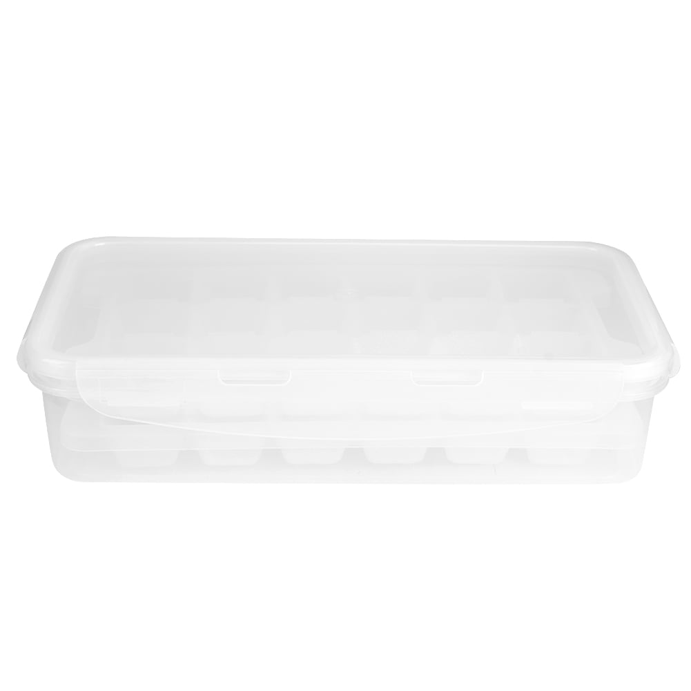 36-Grid Household Ice Maker Mold Tray with Box and Lid - DIY Kitchen ...