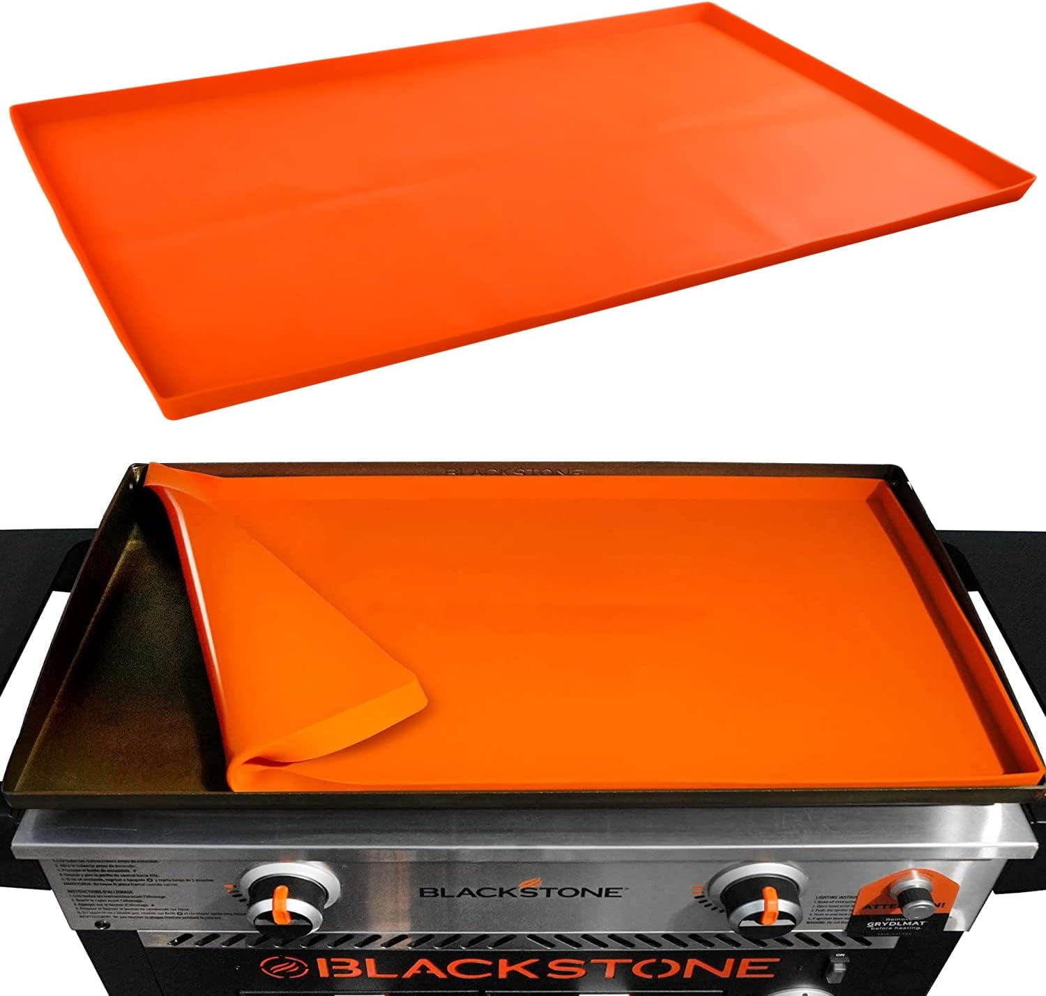 36" Griddle Mat Silicone for Black-Stone, Protective Cover Mats Griddle ...