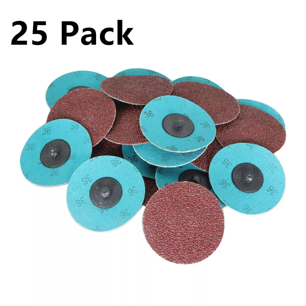 36 Grit 3 Inch Aluminum Oxide Roll Lock Die Grinder Sanding Grinding ...