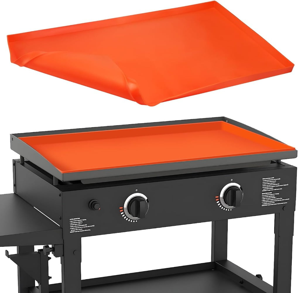 "36" Heavy-Duty Silicone Griddle Mat for Grills – Food-Grade Rust ...
