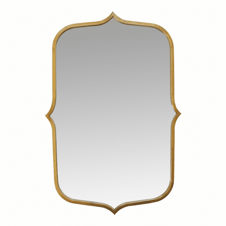 Stratton Home 36" Hillary Gold Metal Mirror - Walmart.com