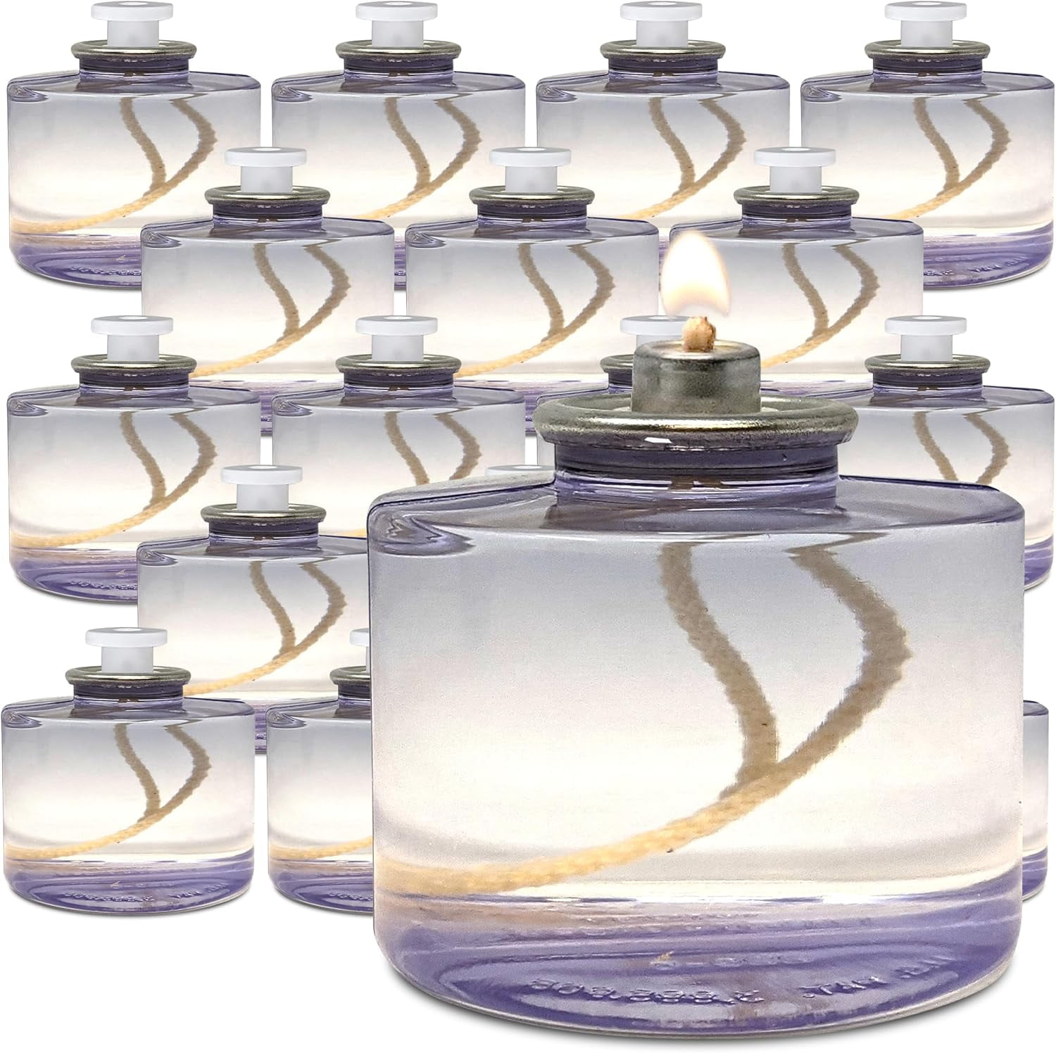 36 Hour Liquid Candles - Disposable Paraffin Long Burning Candles - 36 ...