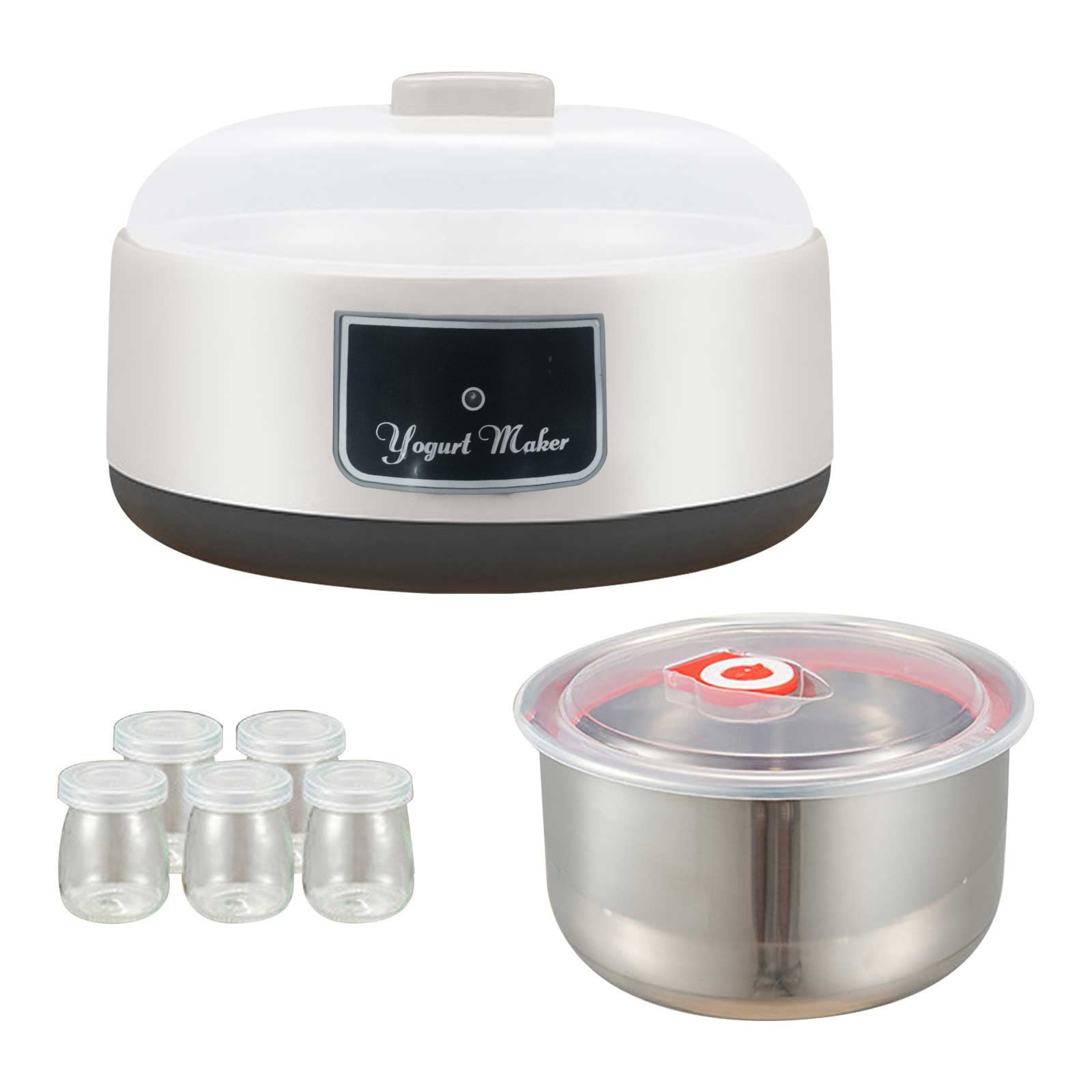 36 Hour Yogurt Maker,1.2L Automatic Digital Yoghurt Maker Machine with ...