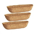 36 Inch 3 Pack Trough Liners, Coconut Coir Fiber for Wall Basket ...