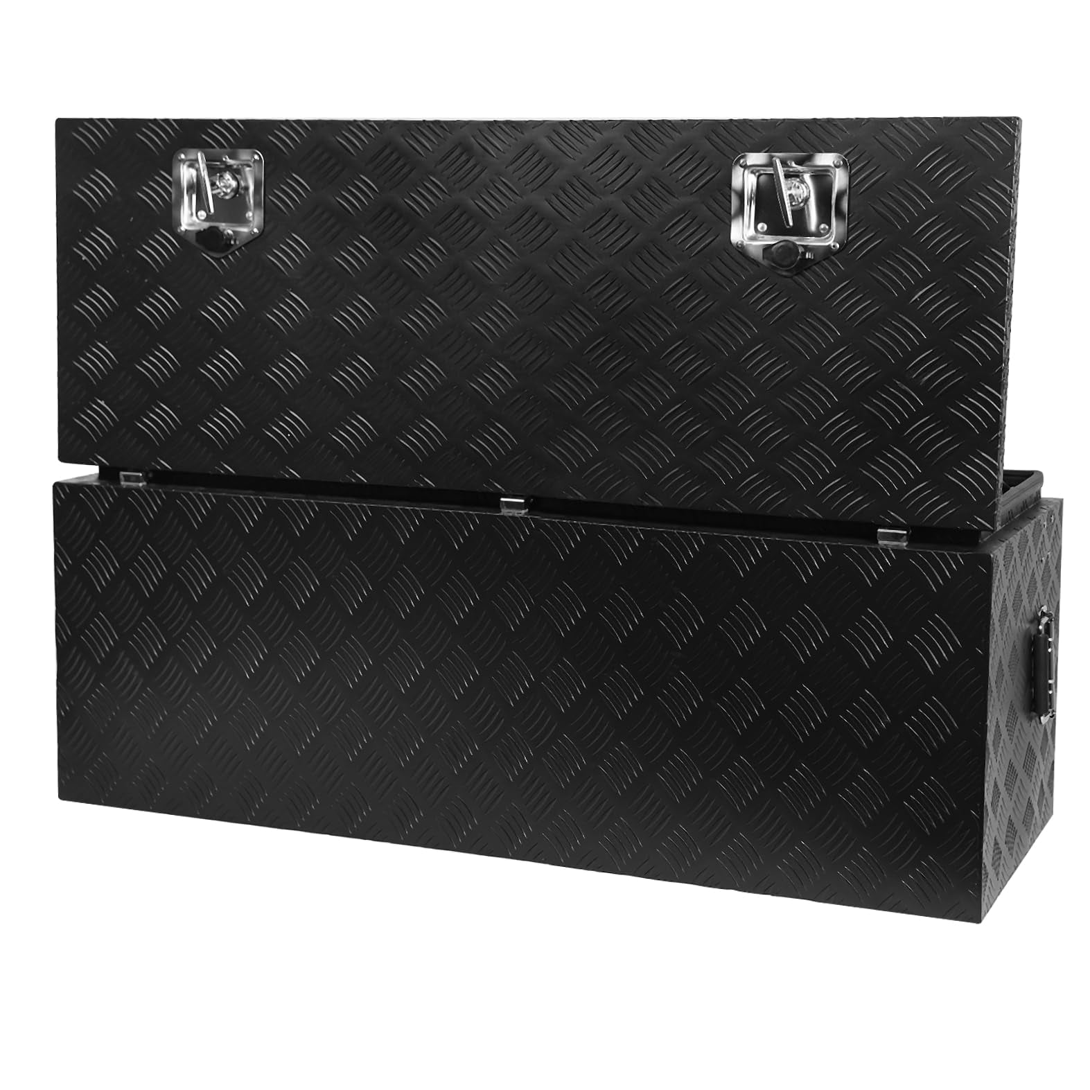 36 Inch Aluminum Diamond Plate Tool Box, Underbody Box, Heavy Duty ...