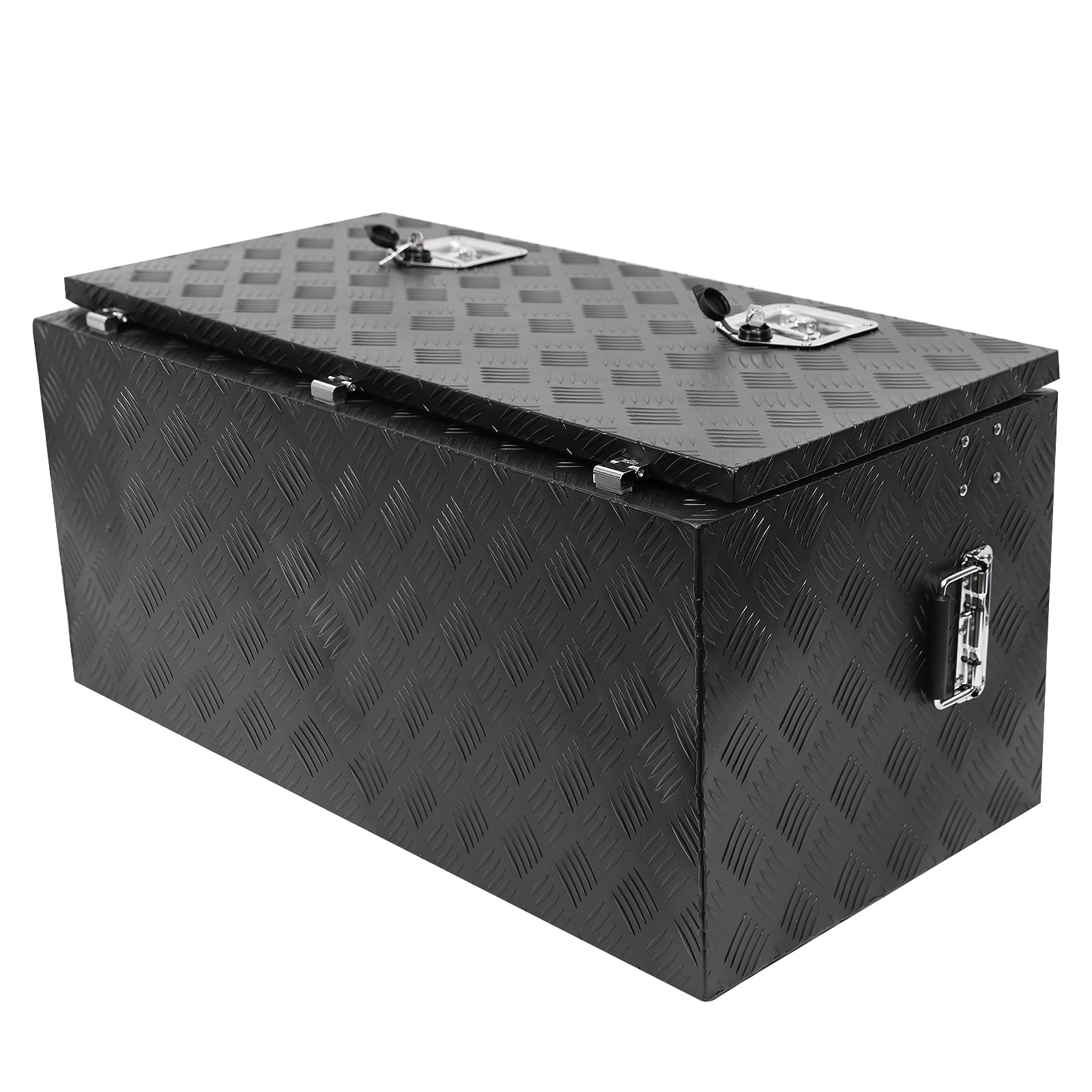 36 Inch AluminumAluminum Tool BoxTruck Storage Organizer Chest forTruck ...
