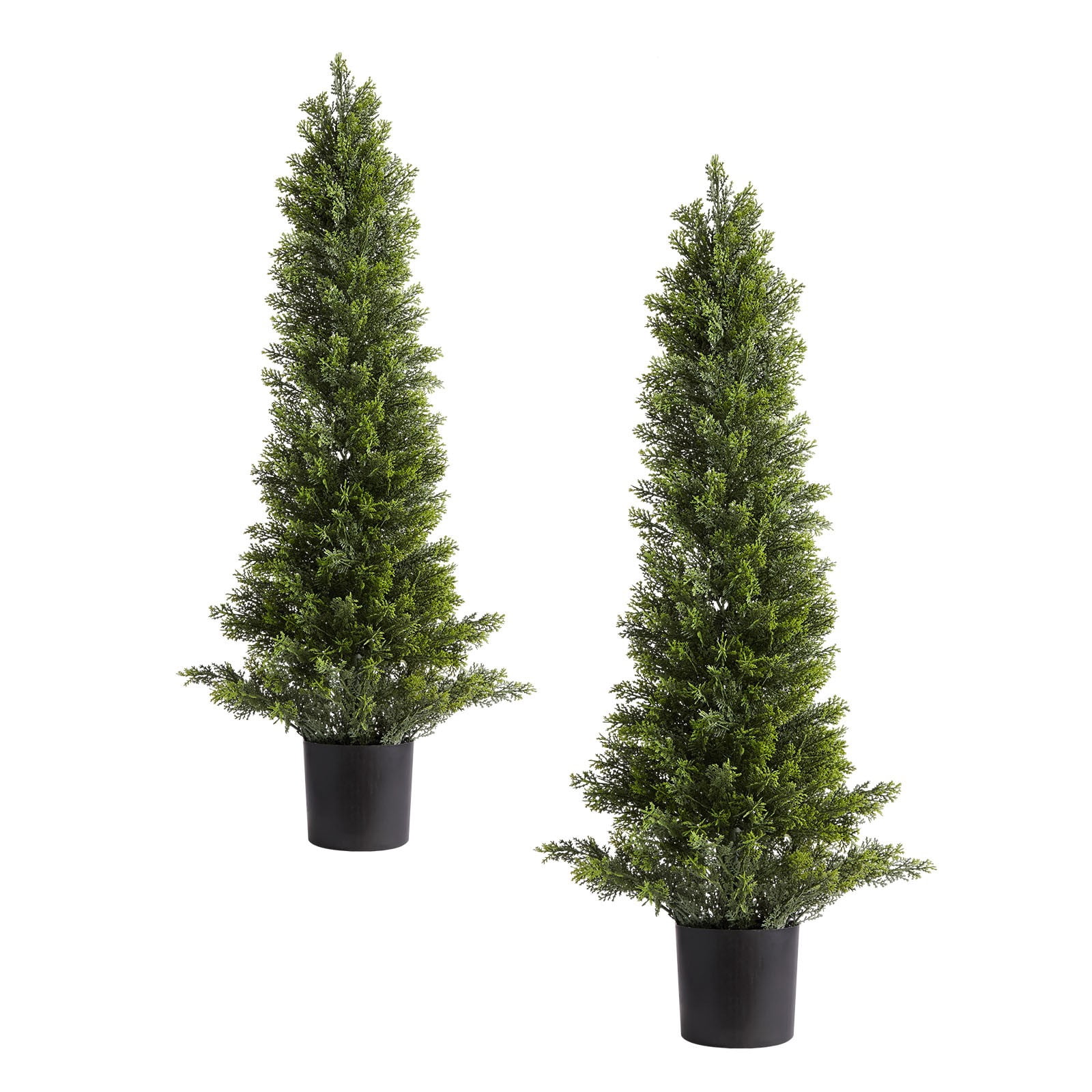 36-Inch Artificial Cedar Tree for Patio and Backyard Decor - Walmart.com