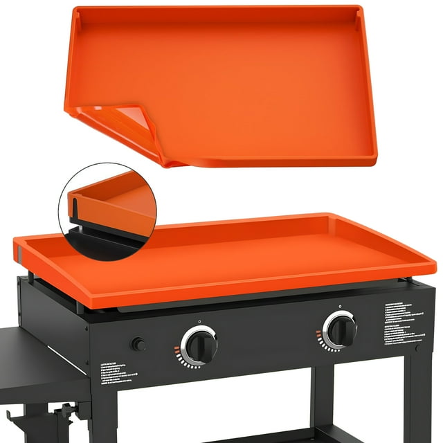 Blackstone 36 Inch Griddle with Rectangular Orange Silicone Cover ...