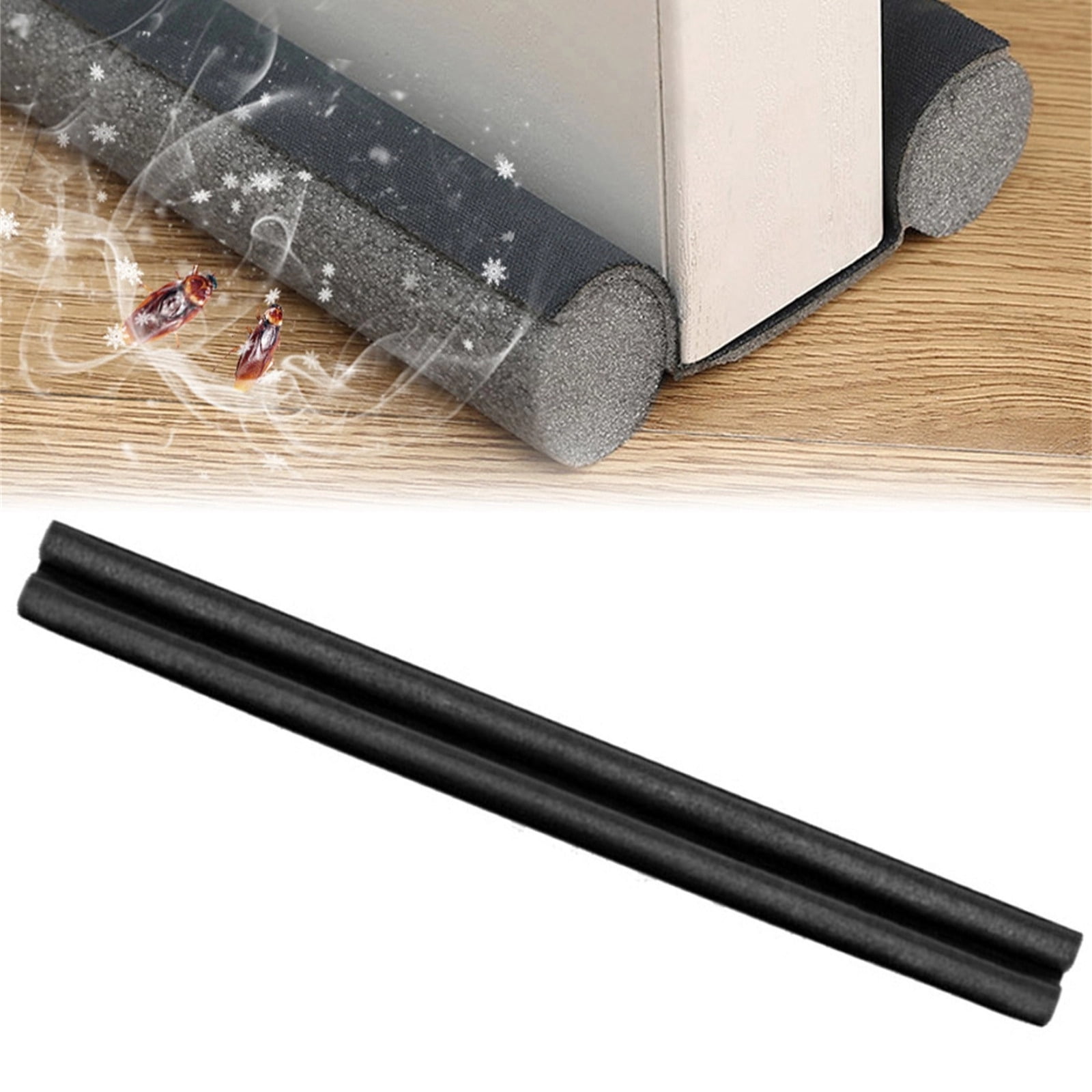 36 Inch Under Door Draft Blocker - High-Density Foam Gap Filler ...