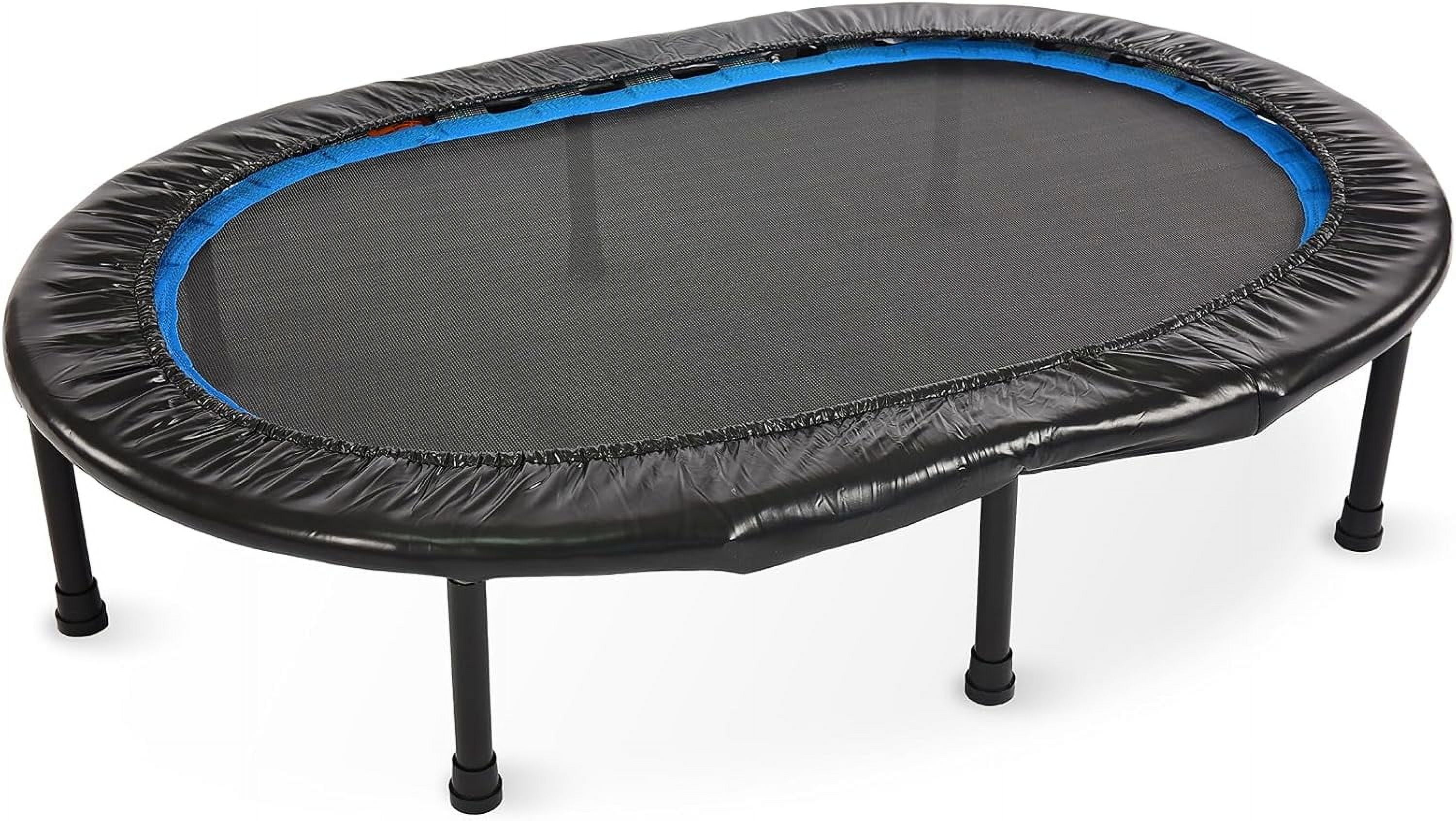 36 Inch Durable Rugged Steel Frame Folding Trampoline with MUUV ...